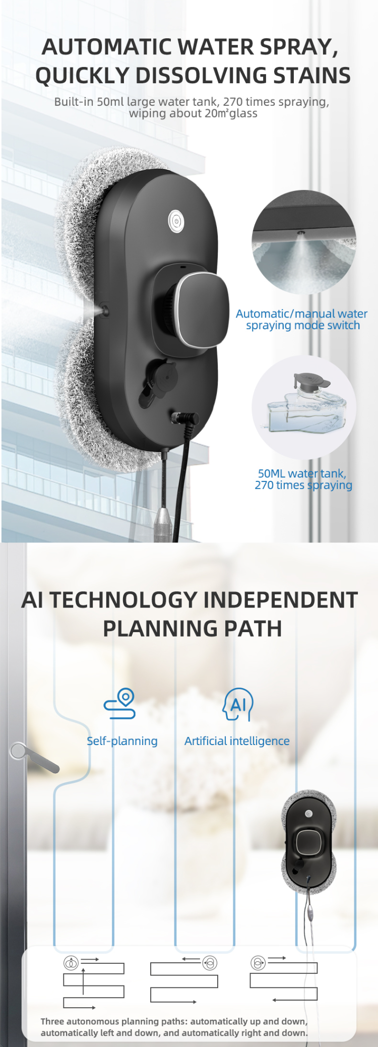 Buy Wholesale China Factory Supply Fully Automatic Window Cleaning ...