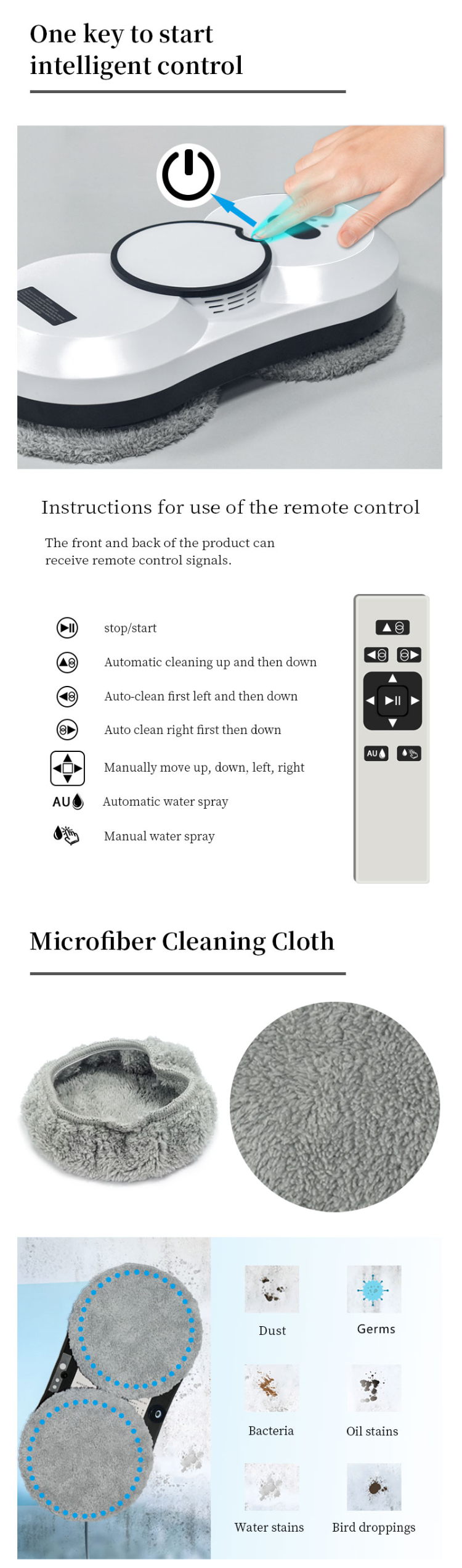 Buy Wholesale China Liecroux Hcr-10 Auto Cleaning Glass Window Cleaner ...