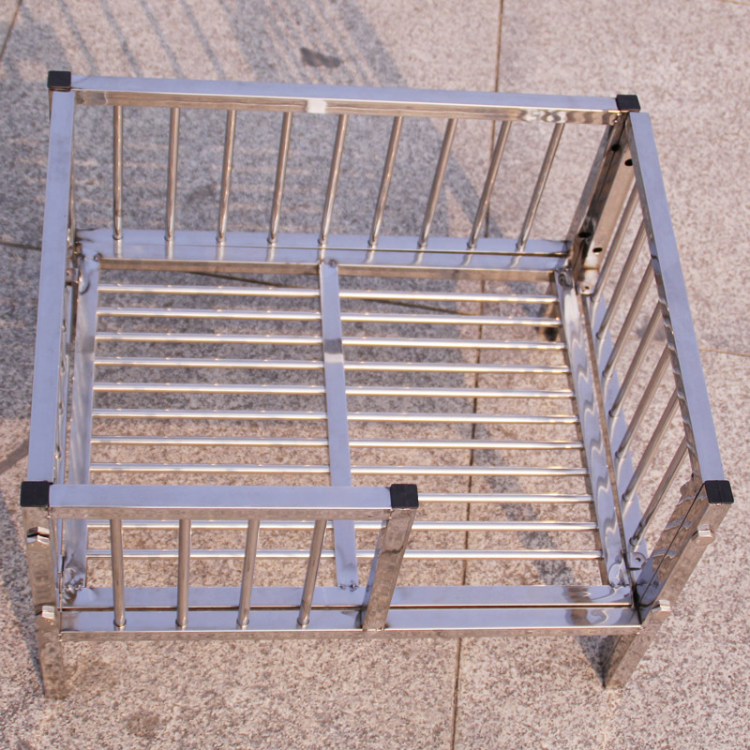 Buy Wholesale China Heavy Duty Stainless Steel Metal Dog Cage Kennel ...