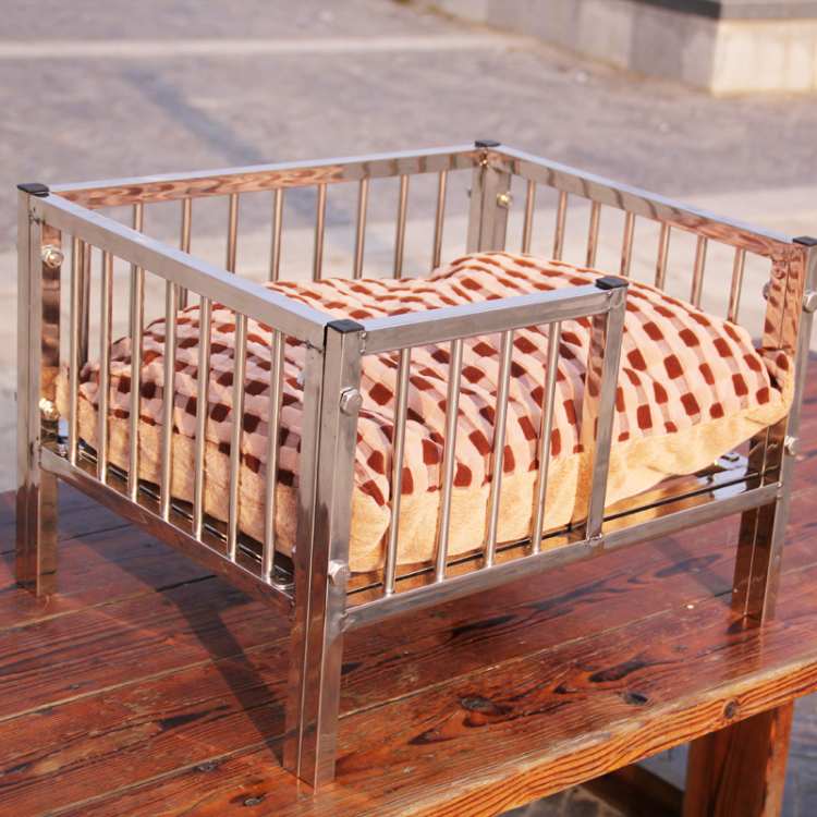 Buy Wholesale China Heavy Duty Stainless Steel Metal Dog Cage Kennel ...