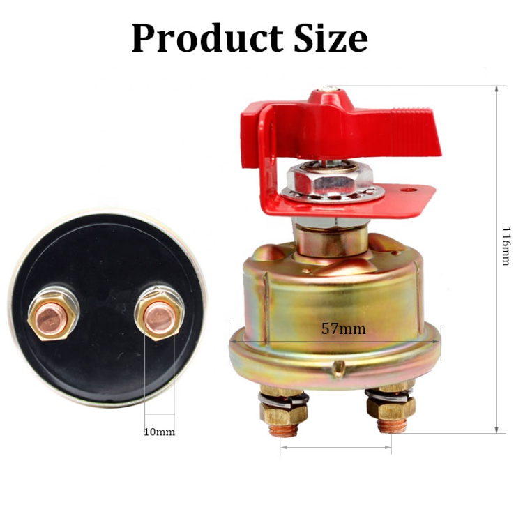 12v 300a Auto Car Truck Boat Camper Pickup Red Battery Isolator ...