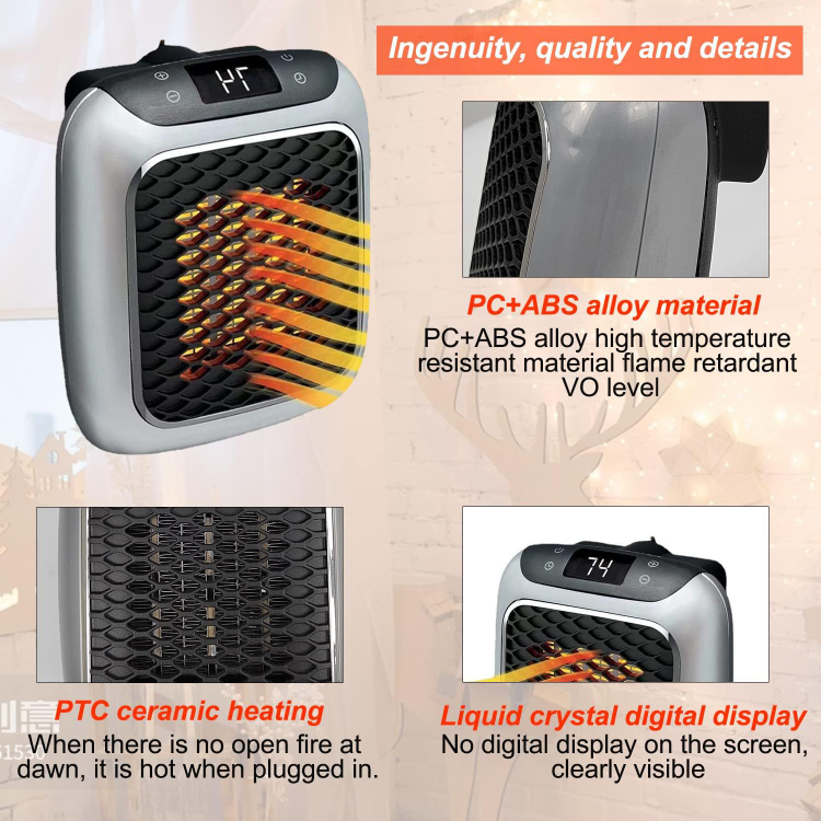 Buy Wholesale China Hot Selling Handy Mini Smart Space Heater Electric ...