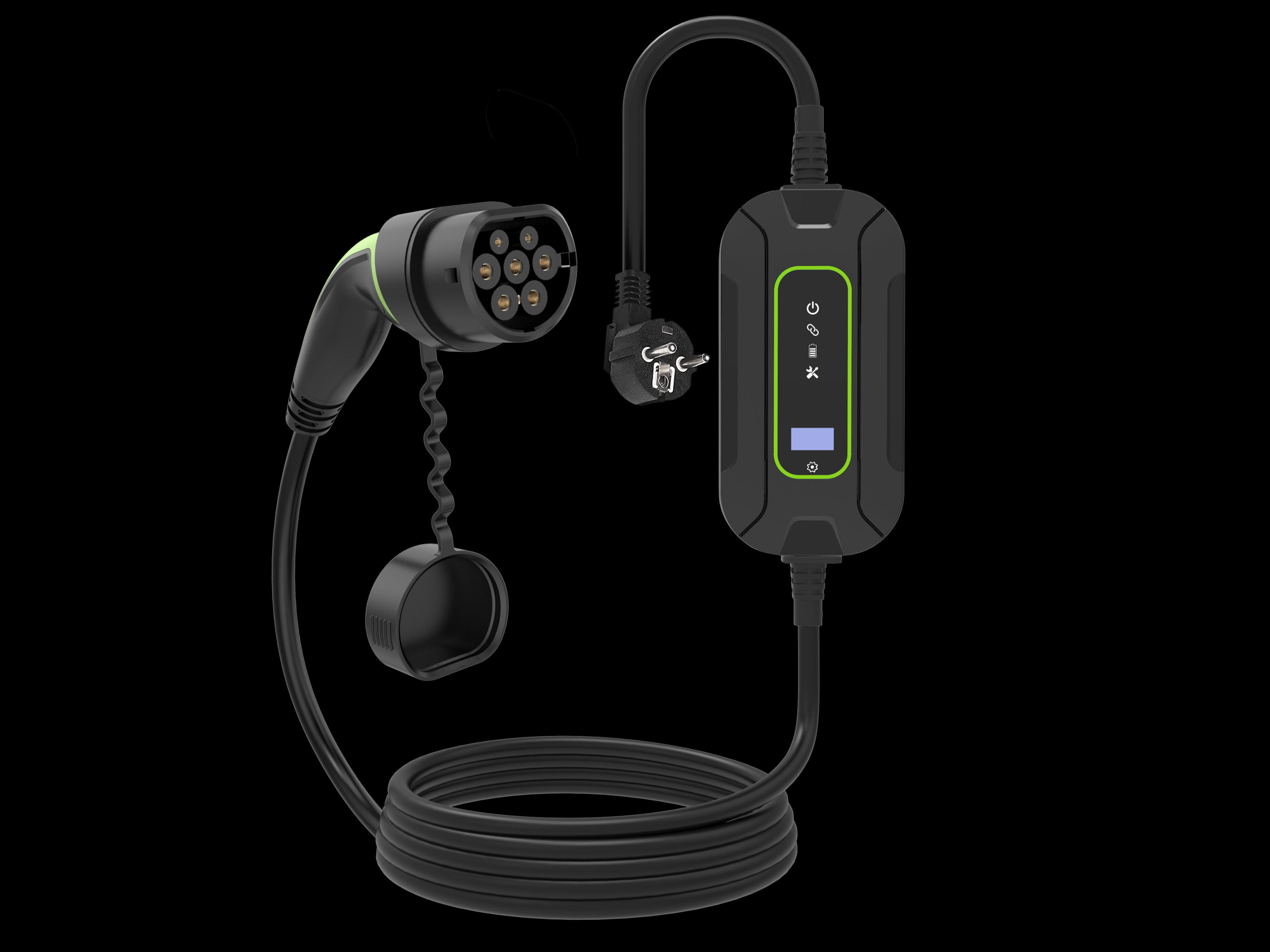 Buy China Wholesale Factory Portable Ev Charger Mode2 Ic-cpd 16a 3.7kw ...