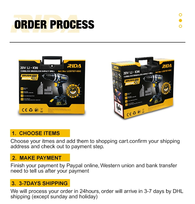 Buy Wholesale China Rida Ferramentas Vendor High Torque Impact Battery ...