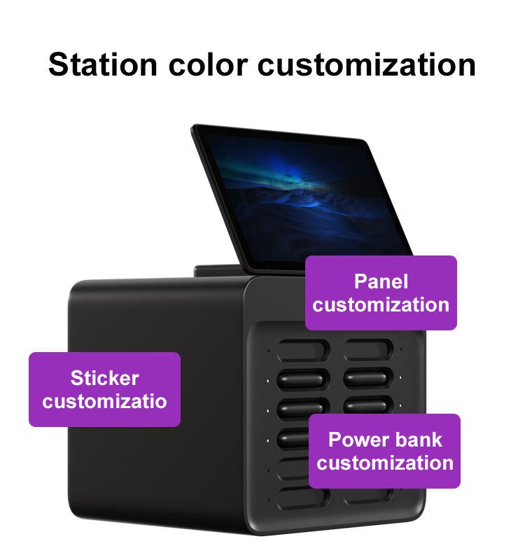 Night Club Power Bank Shared Battery Vending Machine Rental Charger ...