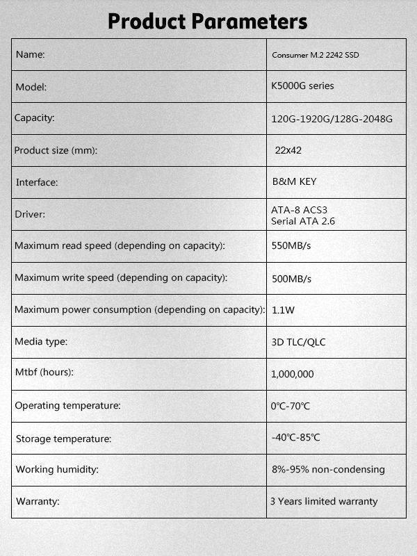 Buy Wholesale China Manufacturer M.2 Sata 512gb 2280 Gooddie 3d Tlc ...