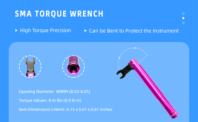 Buy Wholesale China Tojoin 8mm Sma Torque Wrench, Compatible With 8710 ...