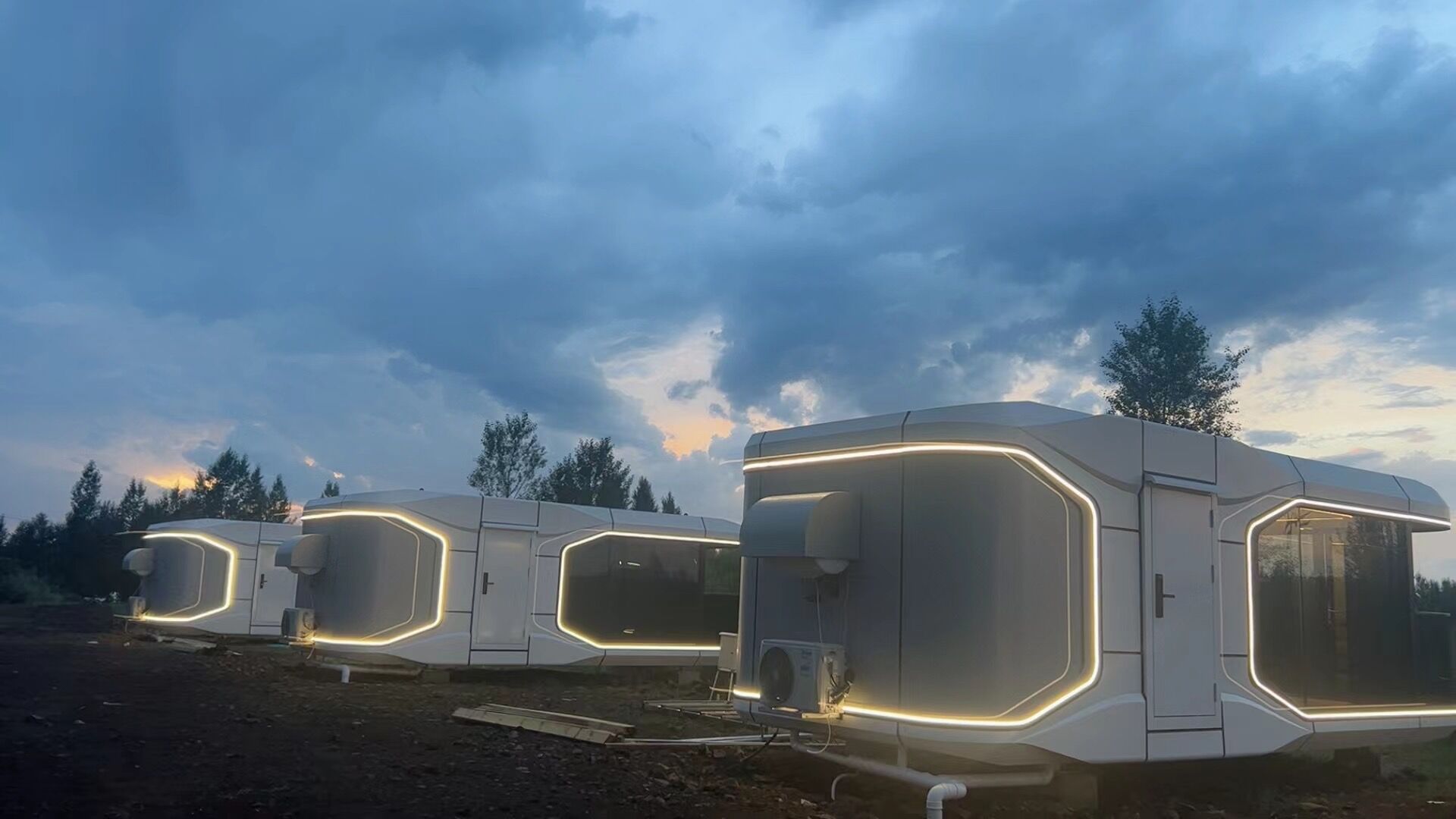 Buy Wholesale China Modern Luxury Portable Mobile Hotel Homestay Resort ...