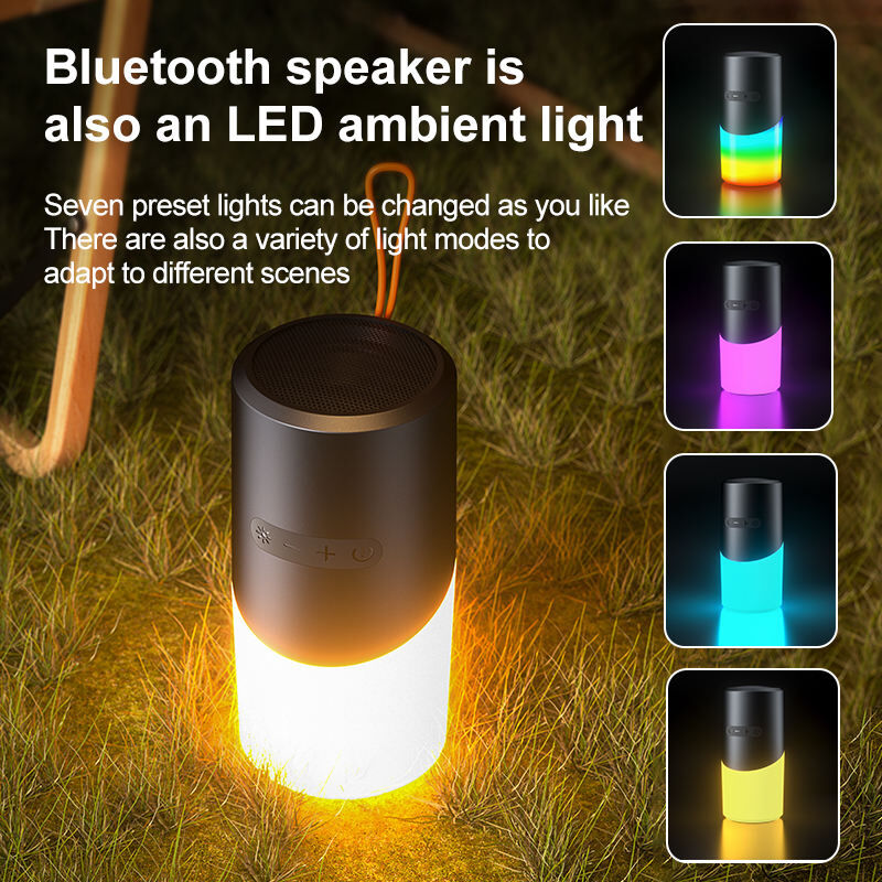 Buy Wholesale China Led Flame Speaker Flashlight Atmosphere Blue Tooth ...