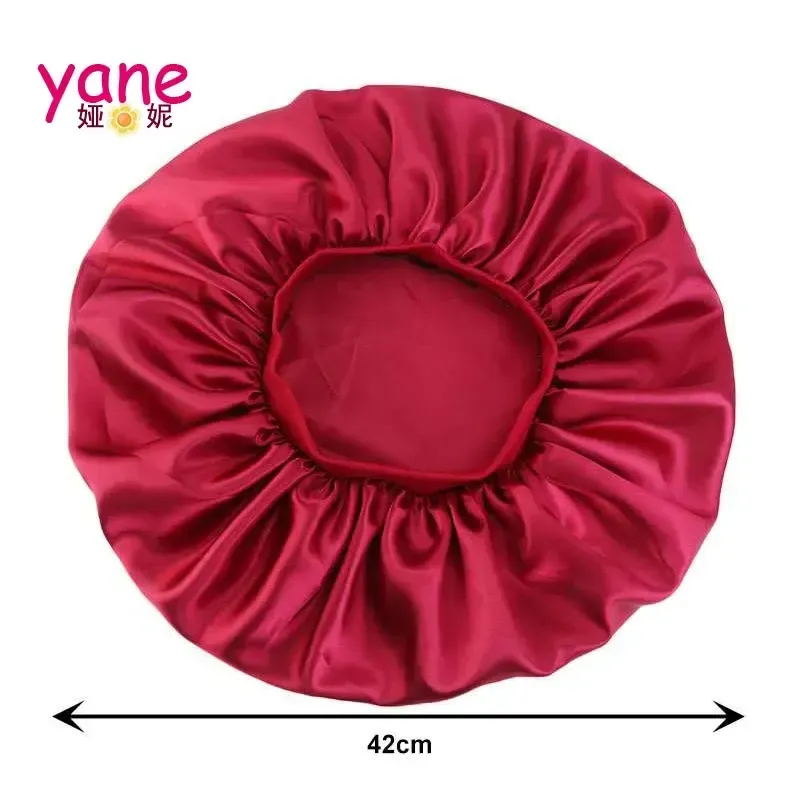 Wholesale Custom Logo Satin High Quality Hair Bonnet Sleeping Hat ...