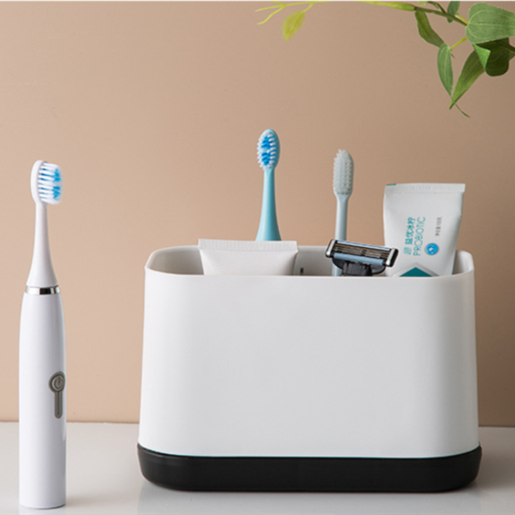 High Quality Custom Toothpaste Dispenser And Toothbrush Holder Plastic ...