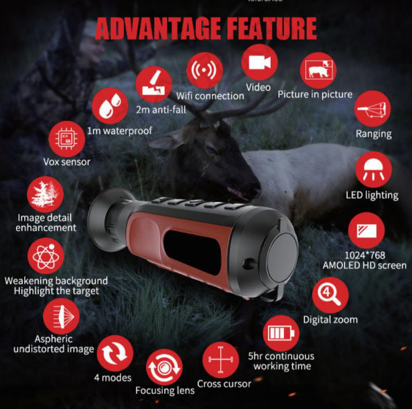 Buy Wholesale China Cheap Handheld Thermal Monocular Imaging Camera For ...