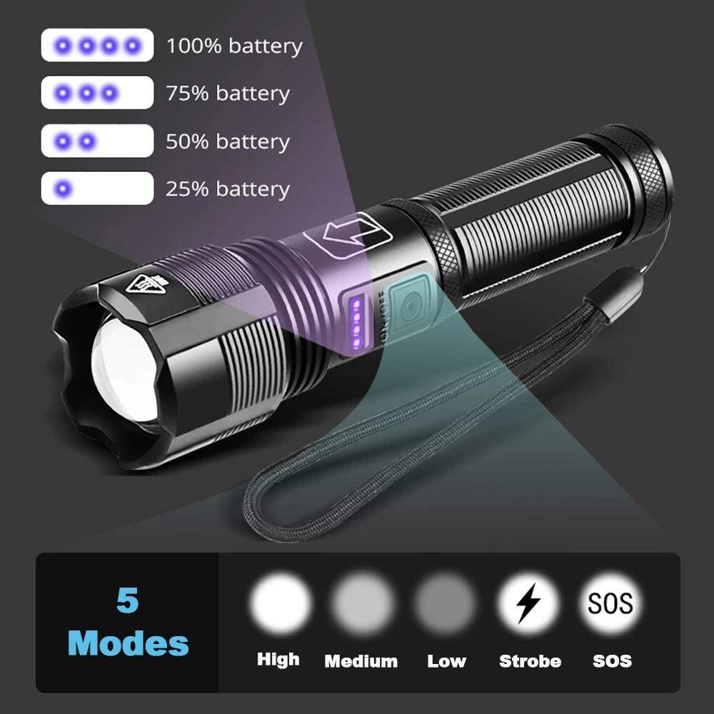 Buy Wholesale China Portable Power Display Zoomable Usb Rechargeable ...