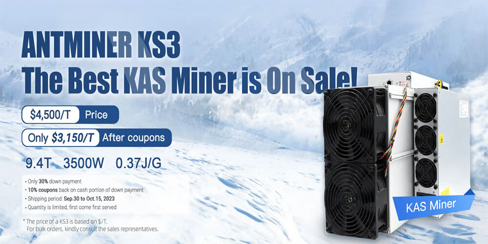Factory Direct High Quality China Wholesale Stock Kas Miner Antminer Ks3 8.2th/s Kheavyhash ...