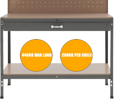 Buy Wholesale China Heavy Duty Industrial Working Table Workbench Steel ...