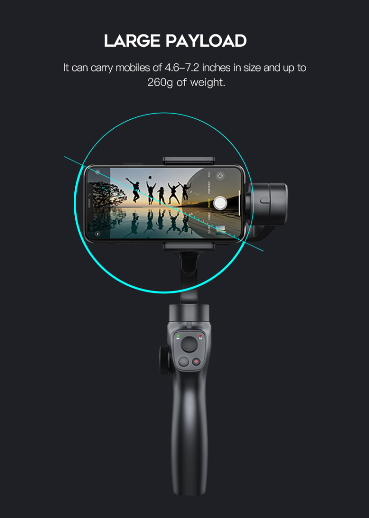 Gimbal Stabilizer For Isteady Mobile Plus Smartphone With Motion ...
