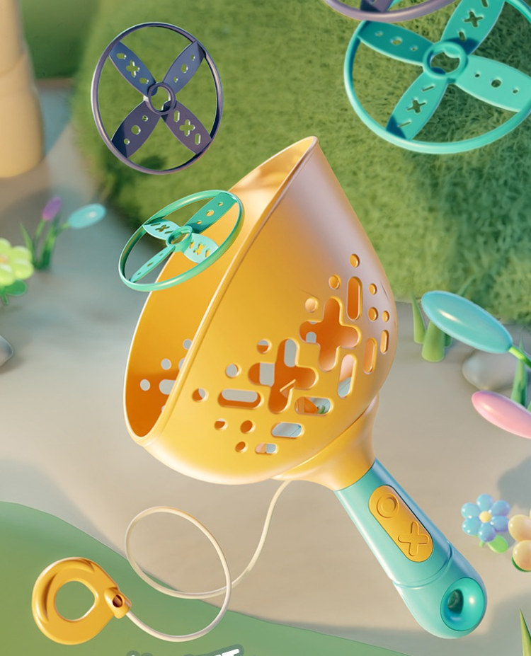 Buy Wholesale China Newest Flying Saucer Set Foot Pedal Flying Disc Toy ...