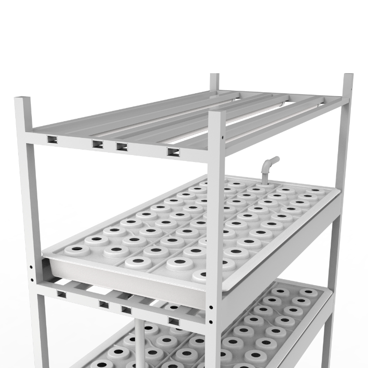 Factory Direct 4 Tier Cultivation Rack Systems With Lights Trays For ...