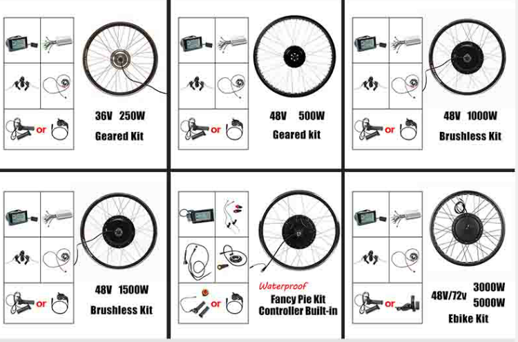 Bulk Buy China Wholesale High Power Mtx Rim Electric Bike Kit 5000 Watt ...