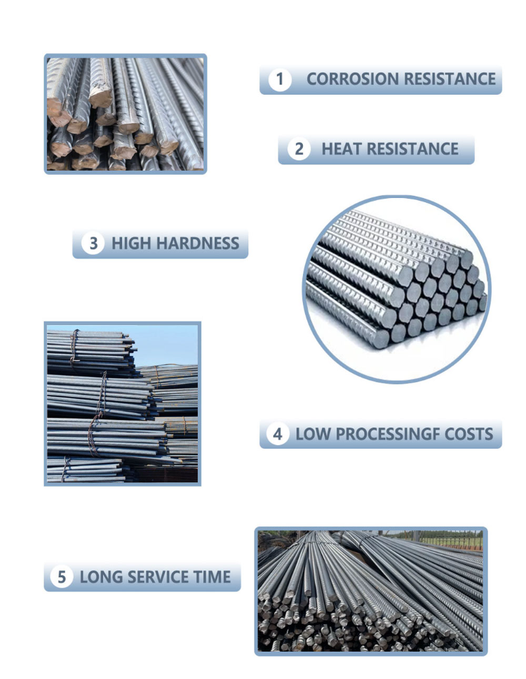 Buy China Wholesale Iron Rod Mild Steel Rebar Rebar Price Deformed Bar ...