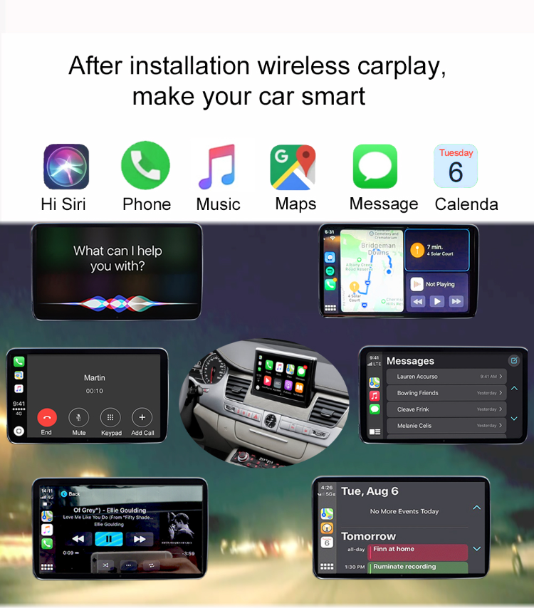 Buy Wholesale China Wireless Carplay Android Auto Interface For Audi A8 ...