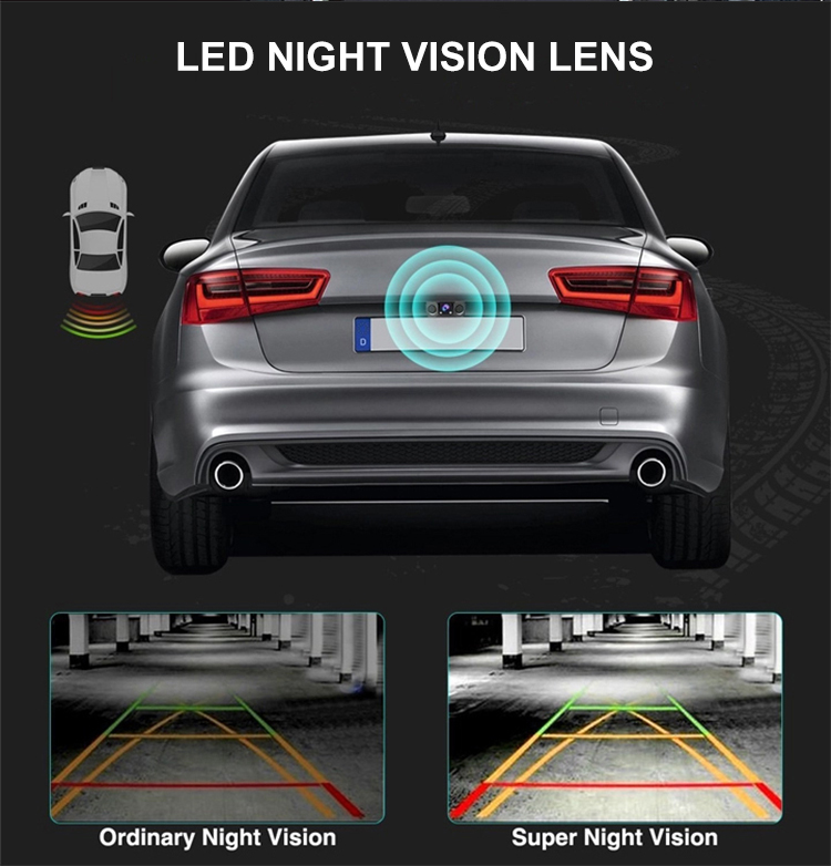 Buy Wholesale China 3 In 1 Vehicle Backup Camera Video Parking Sensor ...