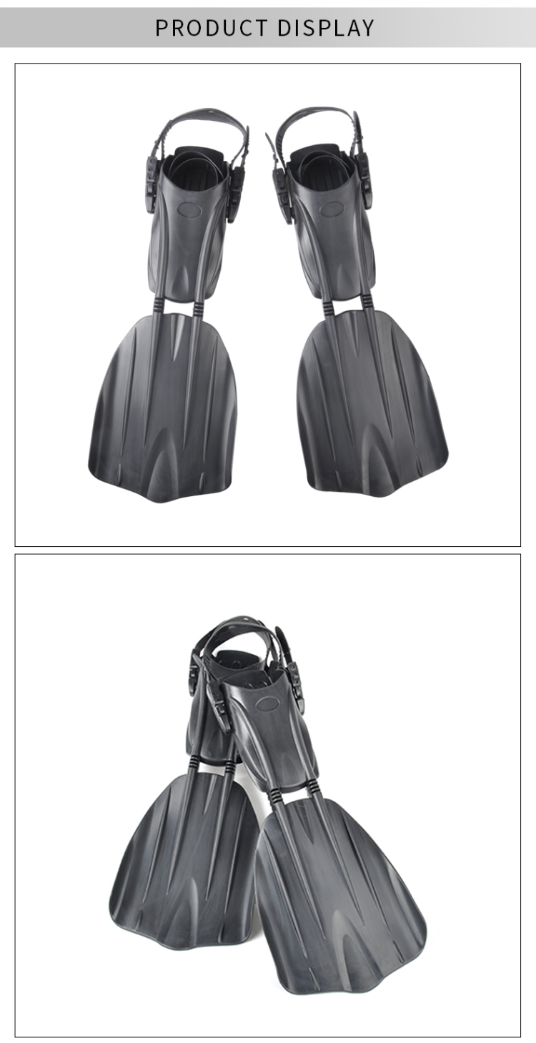 Buy Wholesale China Yonsub Adjustable Diving Fins Black For Adult ...