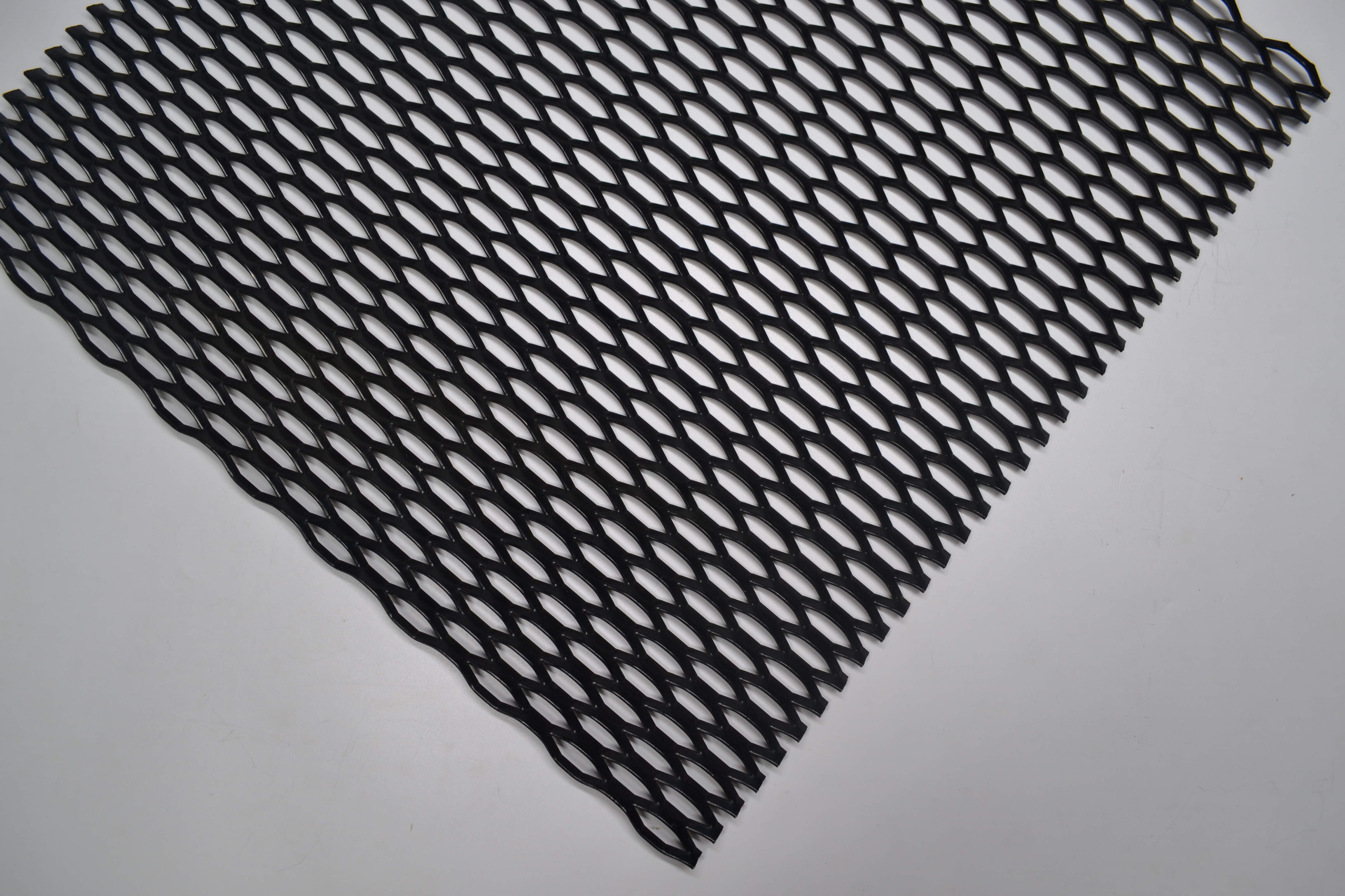Durable And Flexible Powder Coated Flattened Aluminum Expanded Metal ...