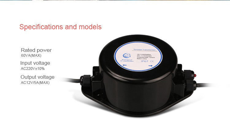 Buy Wholesale China Waterproof Transformer 50w 60w 80w 100w 160w 220v ...