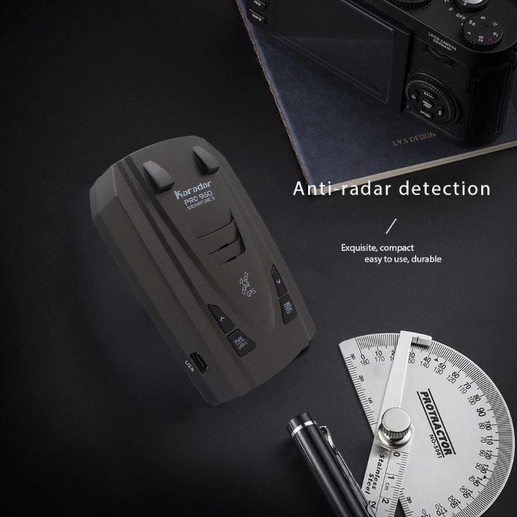 Car Speed Rader Detector Car Anti Radar Detector With English Voice ...