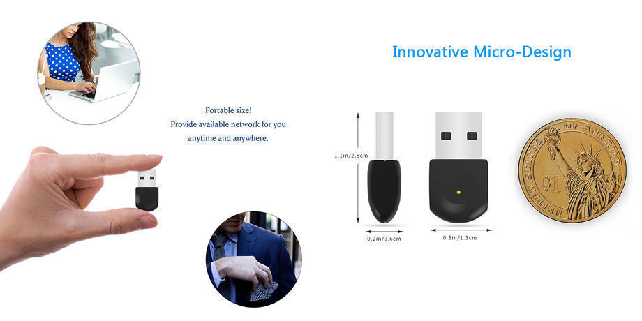 Buy Wholesale China Ce Fcc Certified High Speed Ac600 Dual Band Mini ...