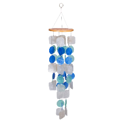 2019 Best Natural Craft Raw Blue Capiz Shell For Wind Chimes - Explore ...