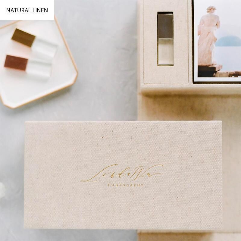 Buy Wholesale China Custom Crystal Usb Flash Drive Linen Box Usb ...