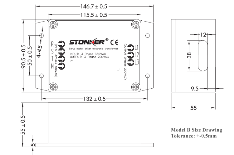 Buy Wholesale China Electronic Transformer Input 3 Phase 380vac Output ...