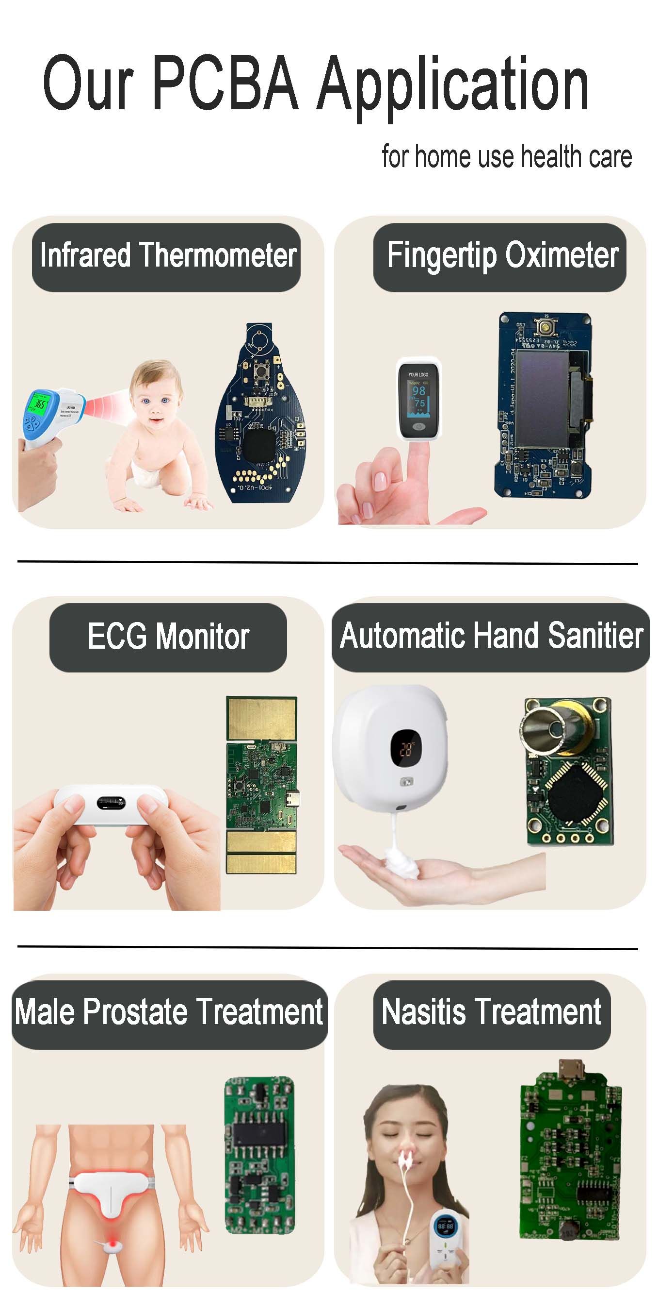 Oem Design Ems Anti-aging Face Massage Beauty Service Other Pcb & Pcba ...