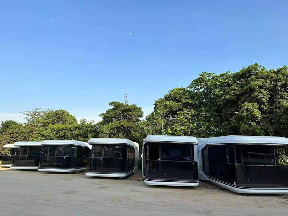 Buy Wholesale China Luxury Pre Fab Eco Space Mobile Modern Capsule Tiny ...