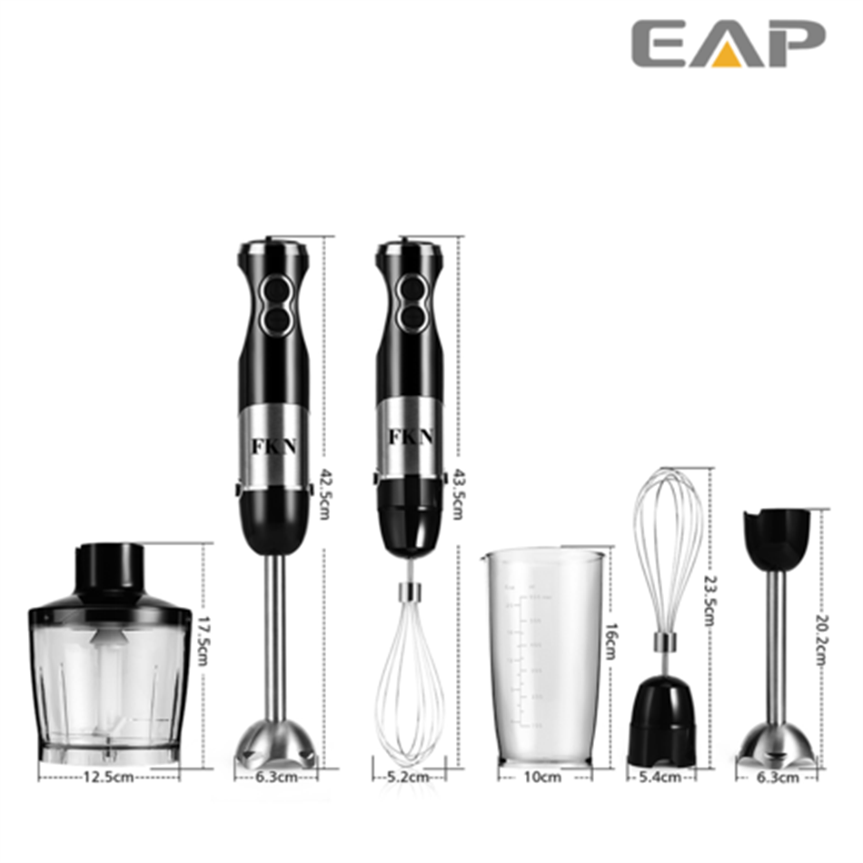 Buy China Wholesale Immersion Black Hand Blender Mixer Blender Set Mini ...