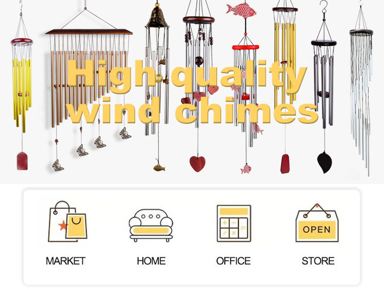 Buy Wholesale China Custom Unique Outdoor Wind Chimes Sublimation ...