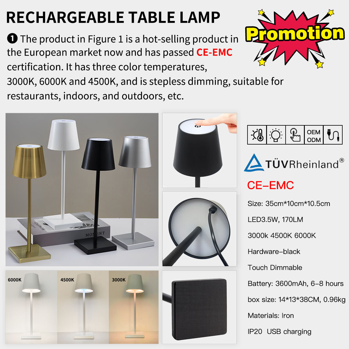 Buy Wholesale China Wholesale Lamp Leds Power Hotel Desk Lamp ...