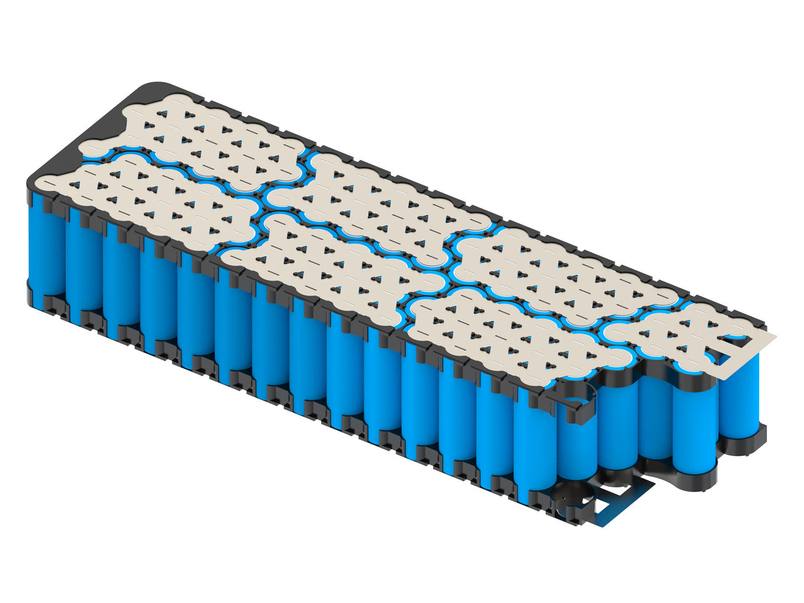 Buy Wholesale China 7p13s Cell Haiba Battery Pack Holder Con Fogli ...