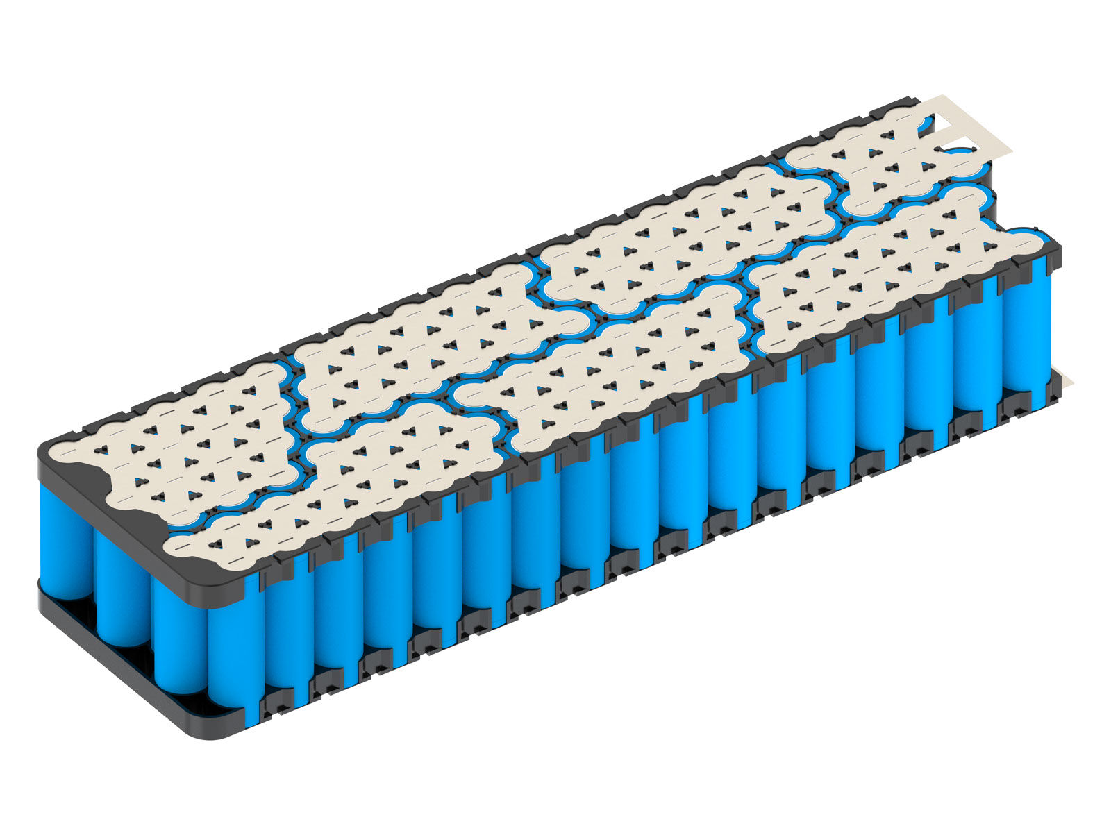 Buy Wholesale China 8p13s Cell Haiba Battery Pack Holder Con Fogli ...