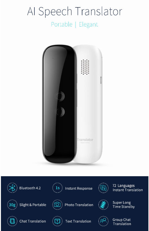 Buy Wholesale China Portable Smart Two-way Real Time Multi-language ...