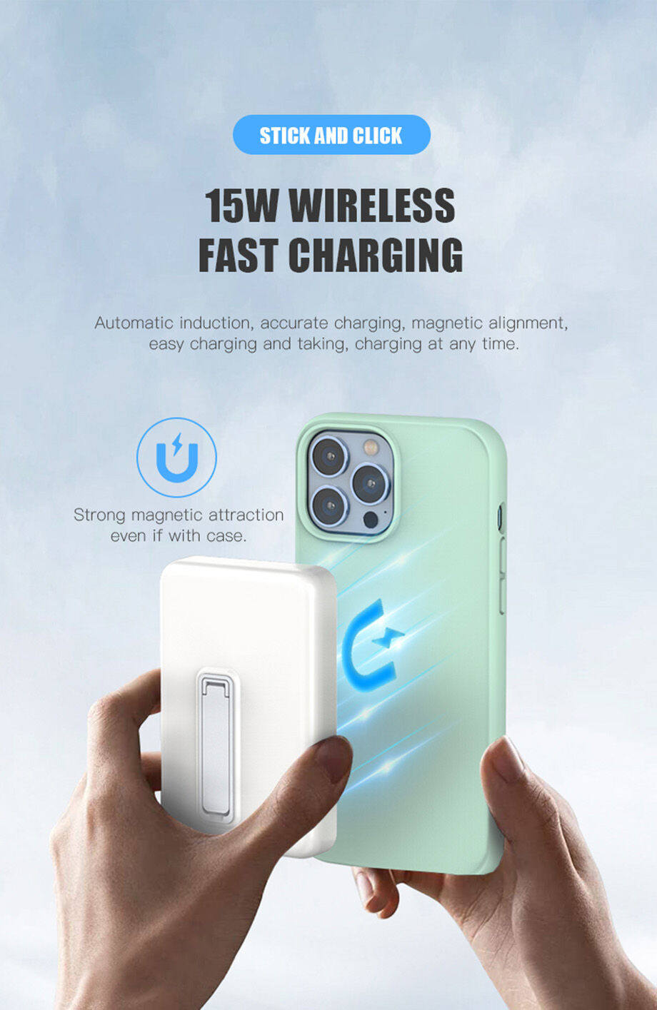 Buy Wholesale China Ultra Slim Power Bank Portable Charger Magsafe ...