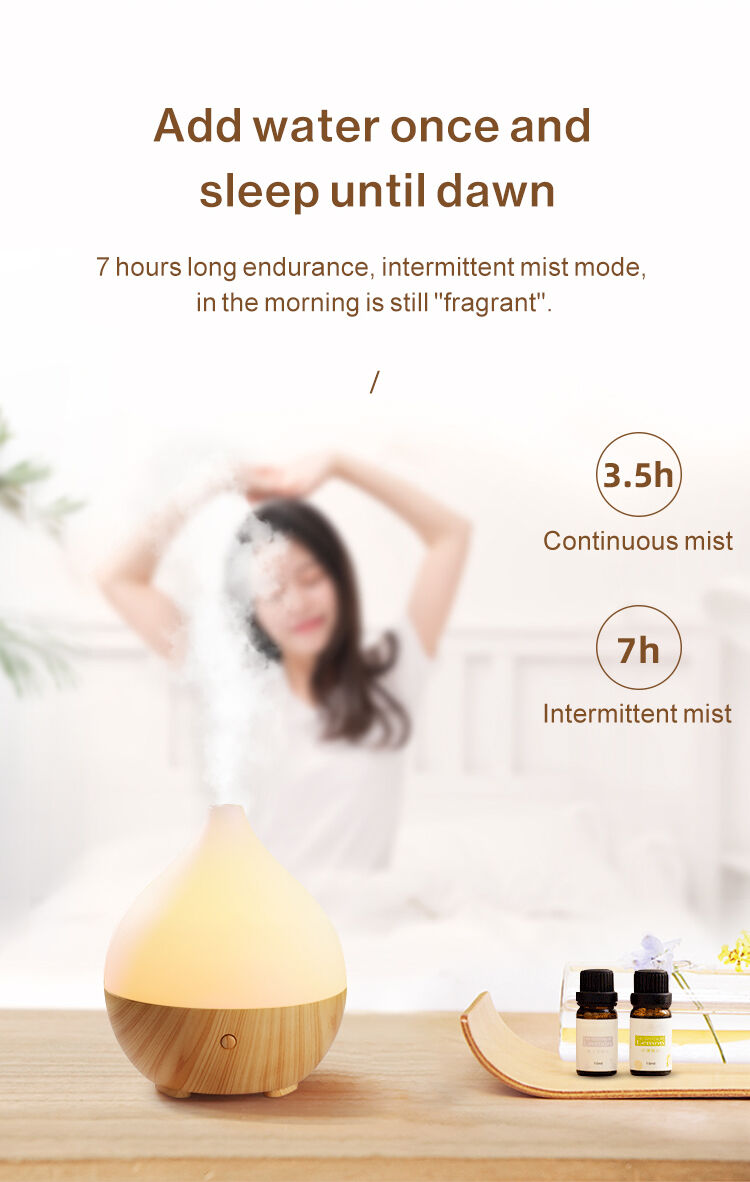 Humidifier Electric Aroma Oil Mist Essential Beautiful Touch Colour ...