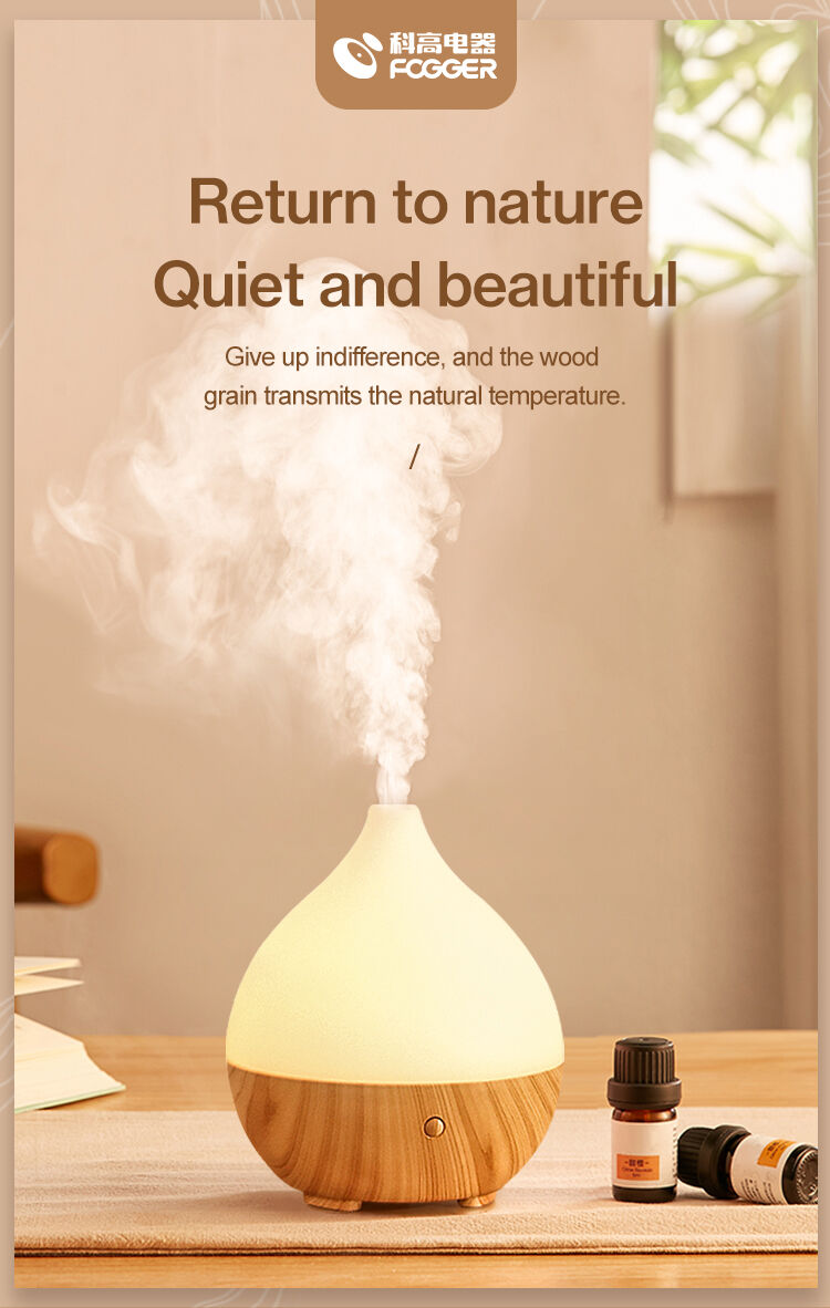 Humidifier Electric Aroma Oil Mist Essential Beautiful Touch Colour ...
