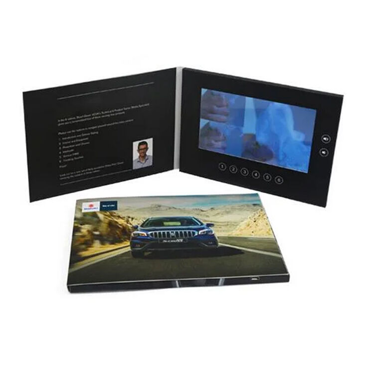 Promotional Video Book Lcd Video Brochure Mailer Video Business ...