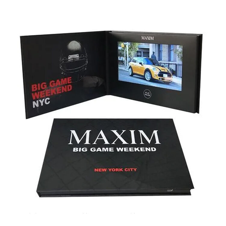 Promotional Video Book Lcd Video Brochure Mailer Video Business ...