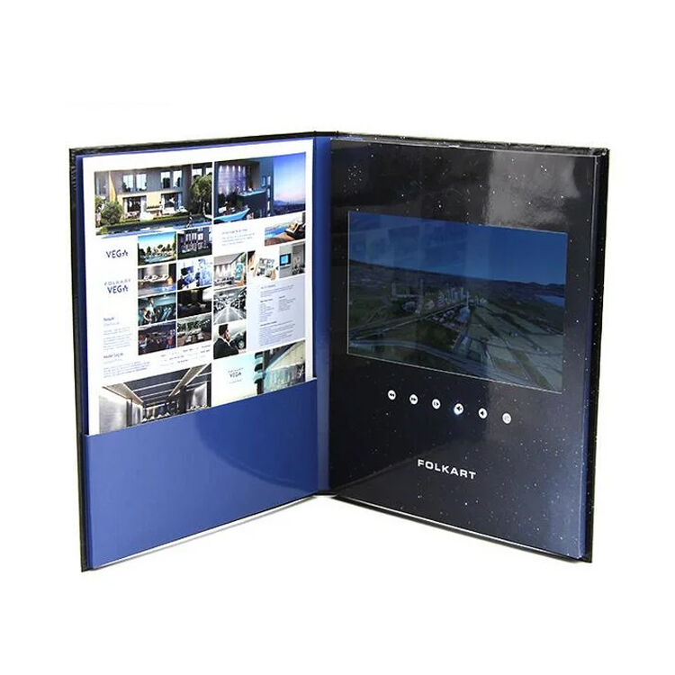 Promotional Video Book Lcd Video Brochure Mailer Video Business ...