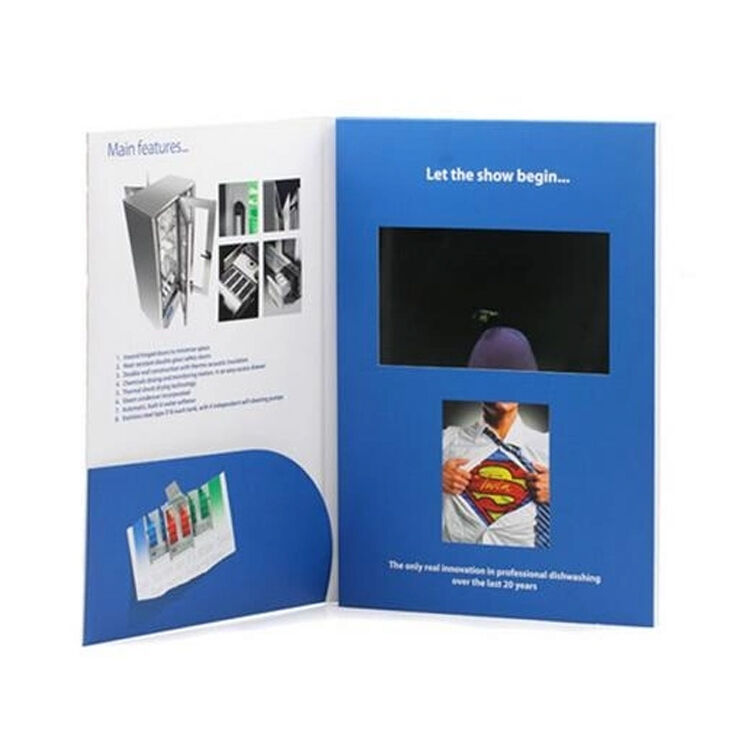 Promotional Video Book Lcd Video Brochure Mailer Video Business ...