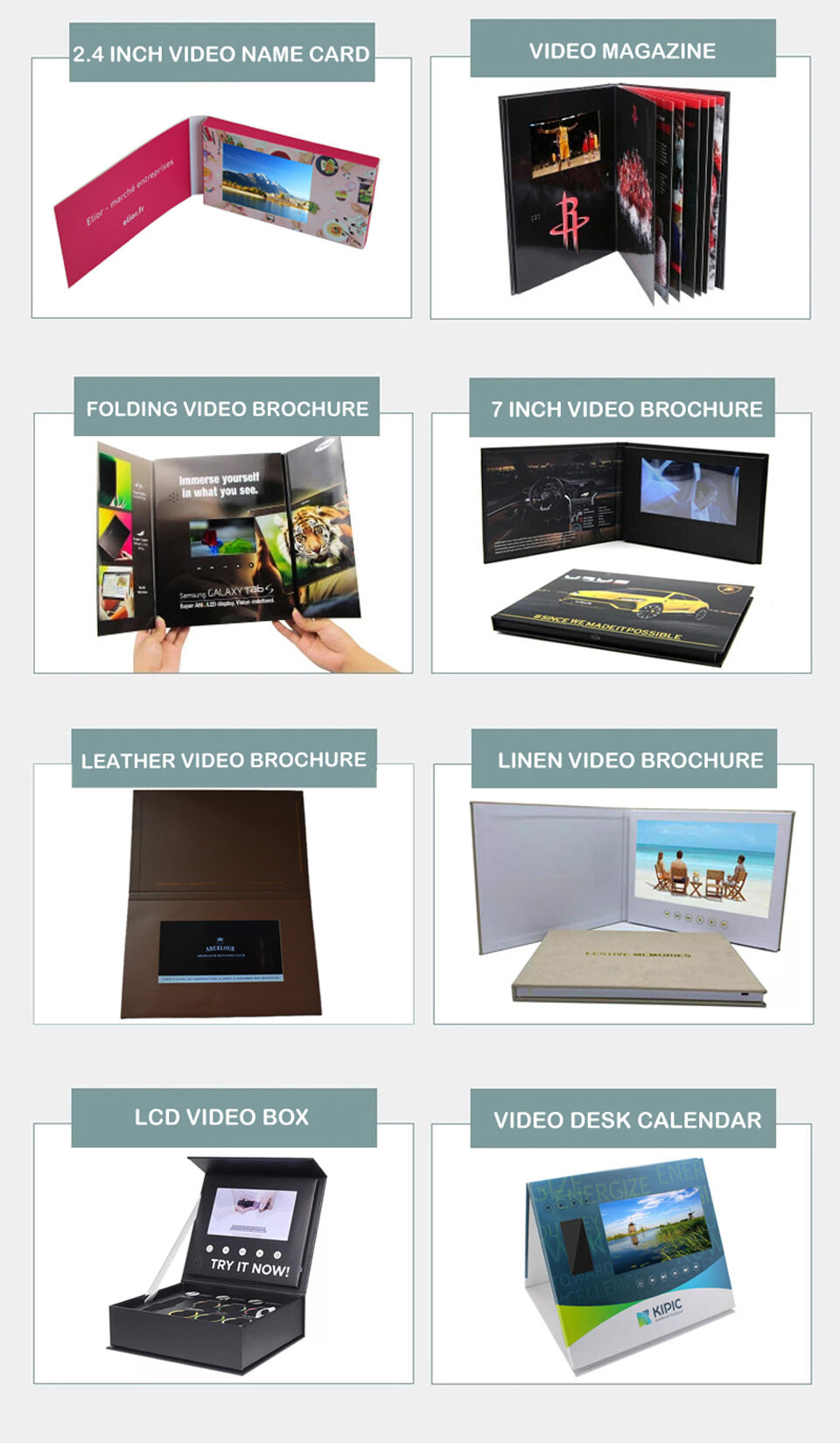 Bulk Buy China Wholesale Promotional Product 7 Inch Screen Lcd Video ...
